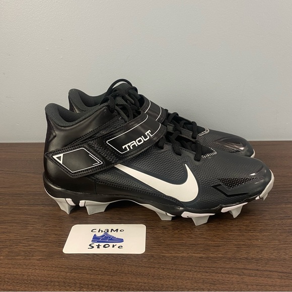 Nike | Shoes | Nike Force Trout 8 Keystone Mold Baseball Cleats Black ...